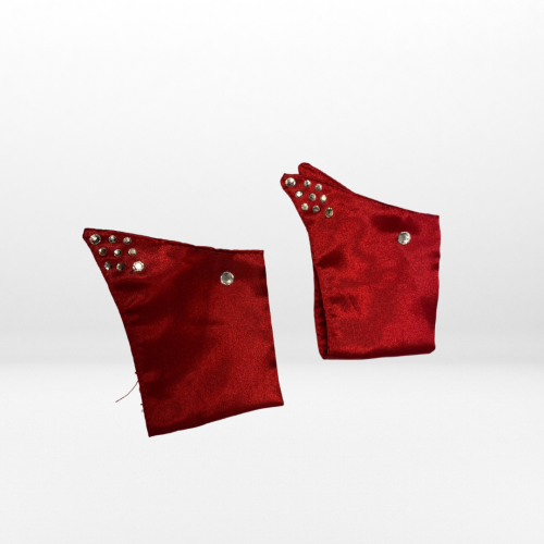 Red Wrist Cuffs - The Kore Dance Project
